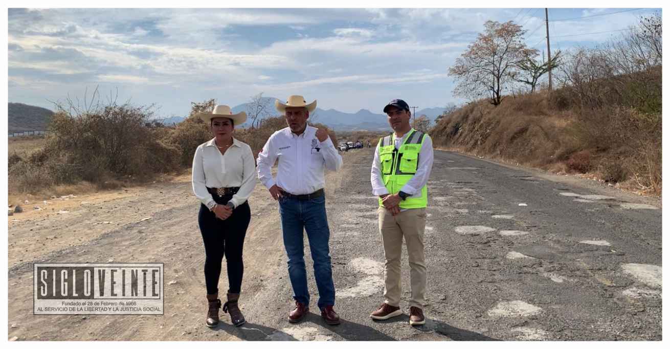 El Gobernador Ramírez Bedolla anunció la reparación de la carretera ...