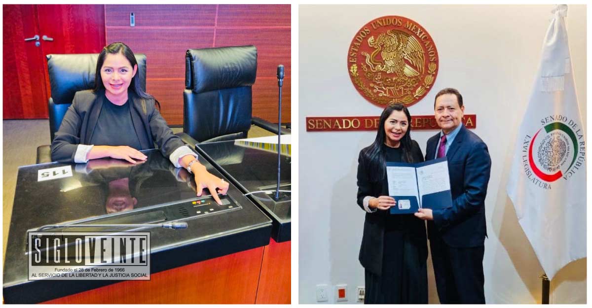 La senadora electa por Michoacán Araceli Saucedo, asegura su ...